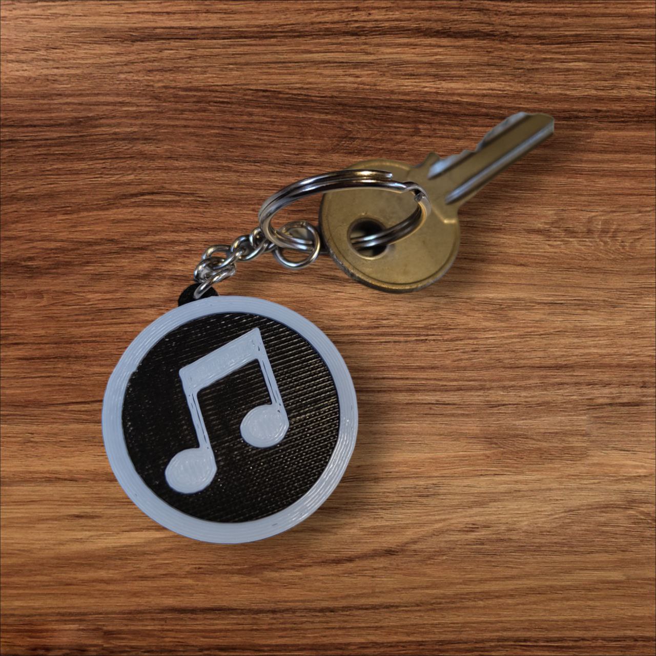 Keychain nota by 3d Rebels | Download free STL model | Printables.com