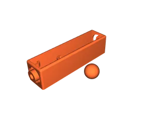 Ball Launcher (ball included) by Ian Vargas | Download free STL model ...
