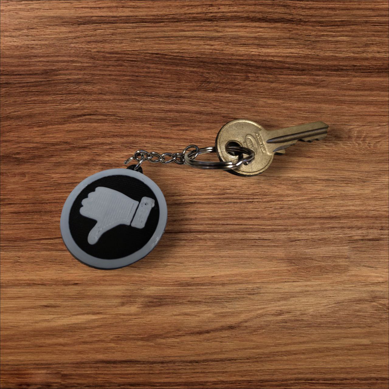 Keychain KO by 3d Rebels | Download free STL model | Printables.com