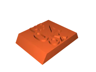 0.4 HF OX Label by NuclearPotato | Download free STL model | Printables.com