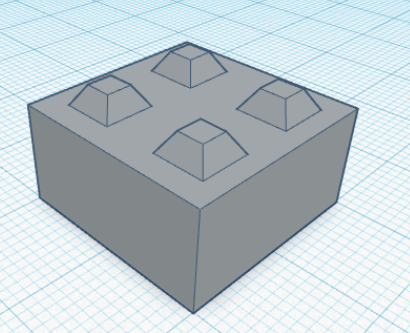 2x2 Mini Brick by hamburger | Download free STL model | Printables.com