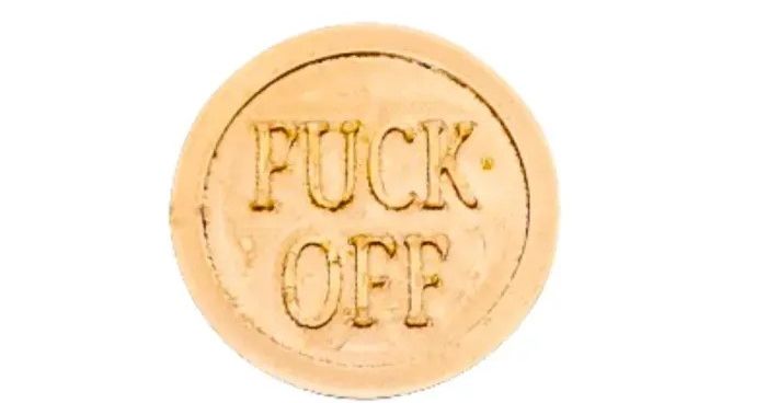 F*CK OFF Coin by Martin Dugdale | Download free STL model | Printables.com