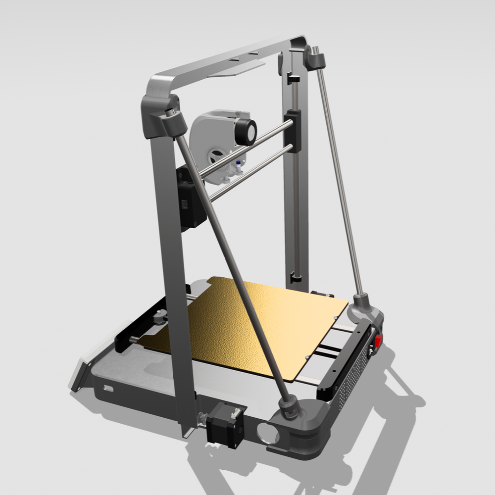 Ender 3 V3 (Core XZ) Gantry Stabilizer Support Rods by Lite | Download ...