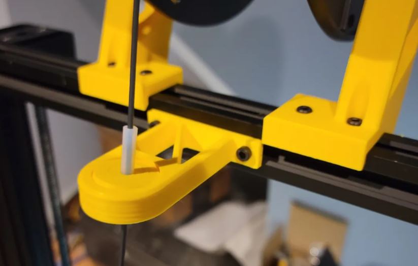 Ender 3 v2 top filament guide by swinslade | Download free STL model ...