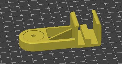 Ender 3 v2 top filament guide by swinslade | Download free STL model ...