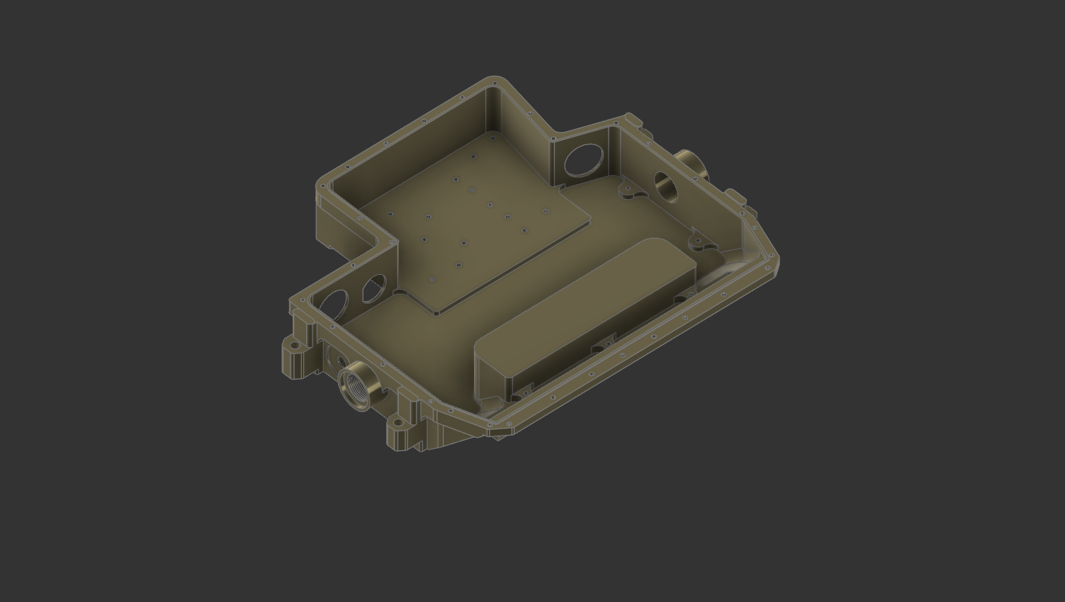CNC PubBox V2 XR Vesc Box by auden_builds | Download free STL model ...
