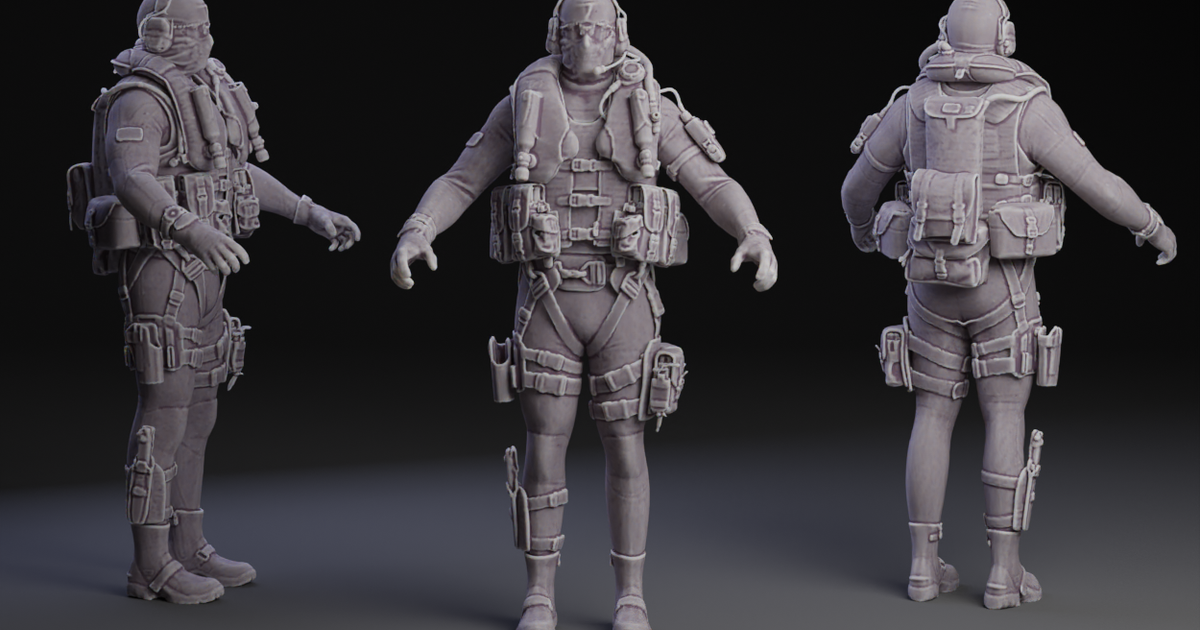 Ghost - Call of Duty by Peter Farell | Download free STL model ...