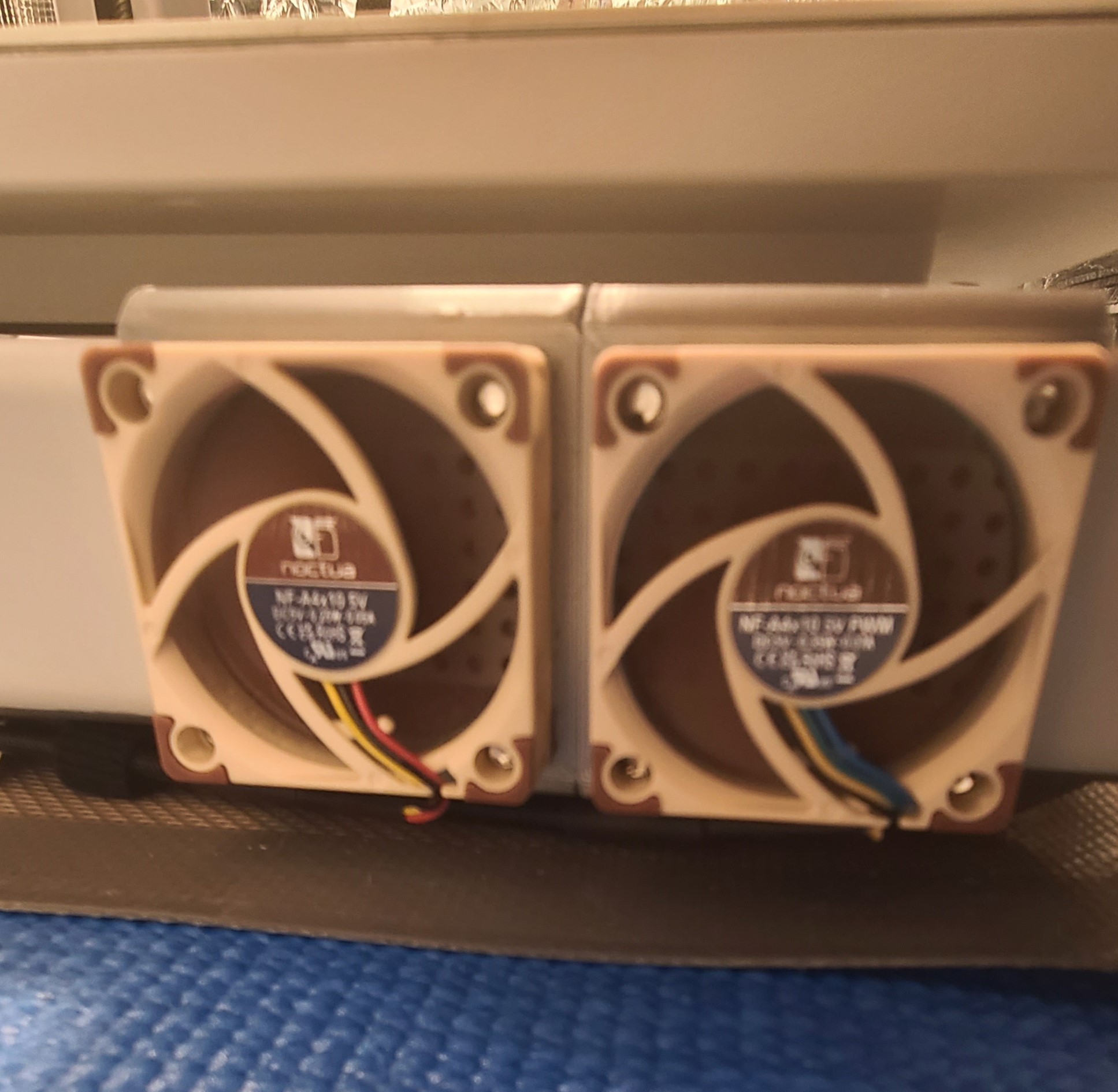 A1 40mm Fan Mount Clip (Exhaust / Intake) by NDMstr | Download free STL ...