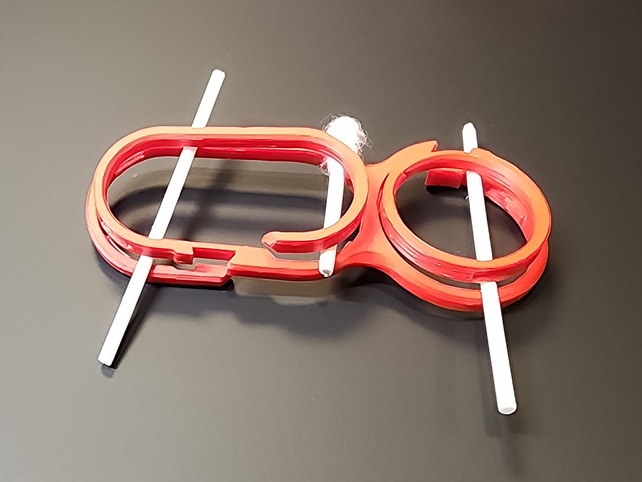 #0161 STRONG #8-R Racetrack Double Split Key Ring [3 sizes] - Meets the ...
