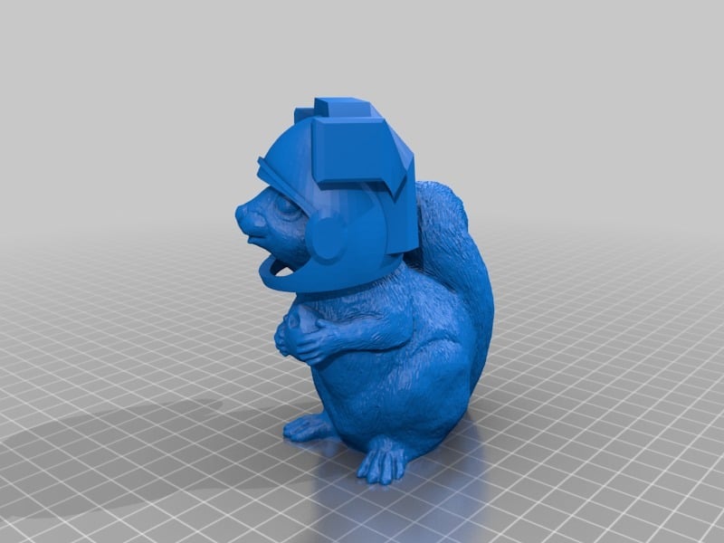 Intergalactic Squirrel by Casey Glosson | Download free STL model | Printables.com