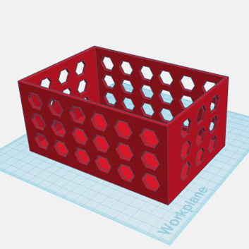 Hex Bin by neverkn0wsb357 | Download free STL model | Printables.com