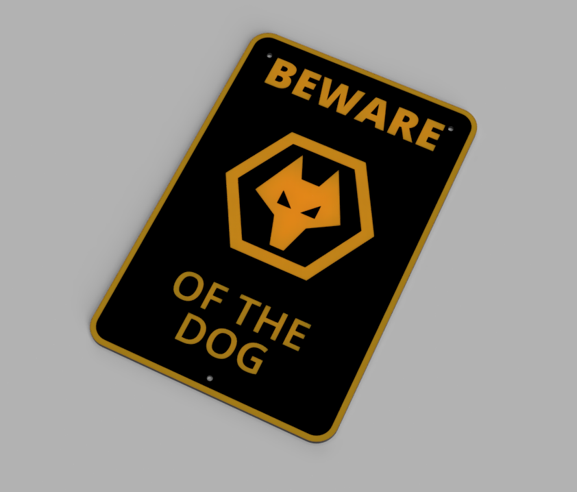 Beware of the Dog - Wolves by BW 3D Designs | Download free STL model ...
