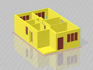 home plan by gourish | Download free STL model | Printables.com