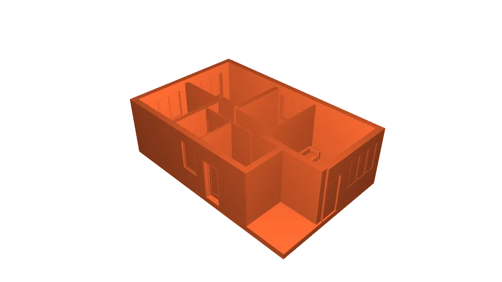 home plan by gourish | Download free STL model | Printables.com