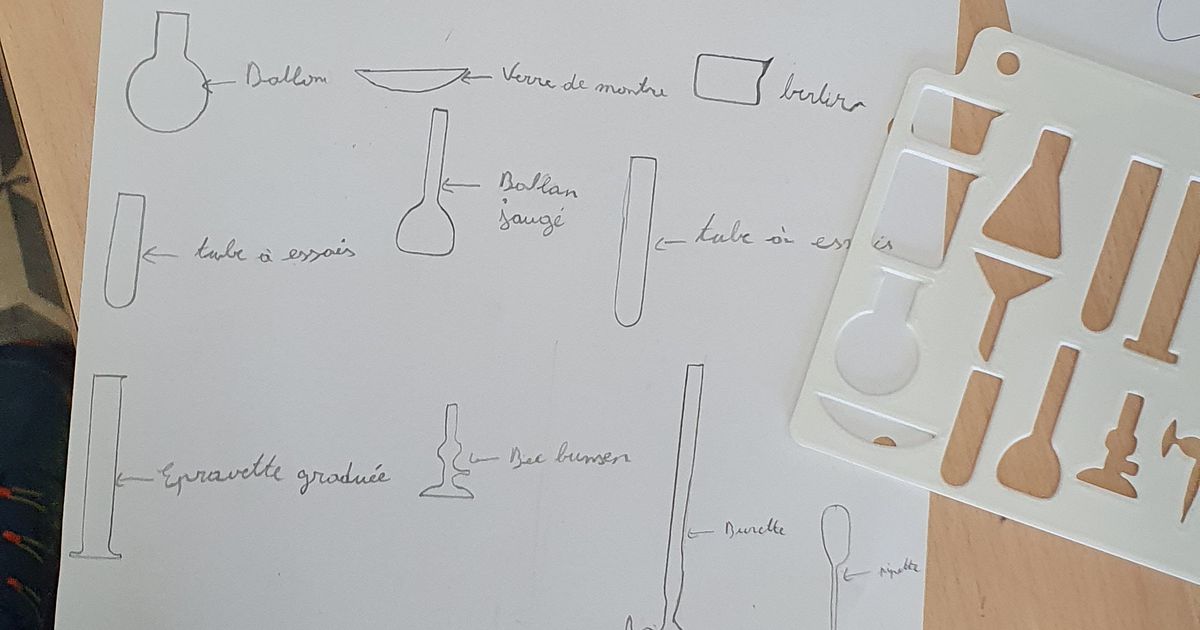 Chemistry lab equipment template by Mewicrl | Download free STL model ...