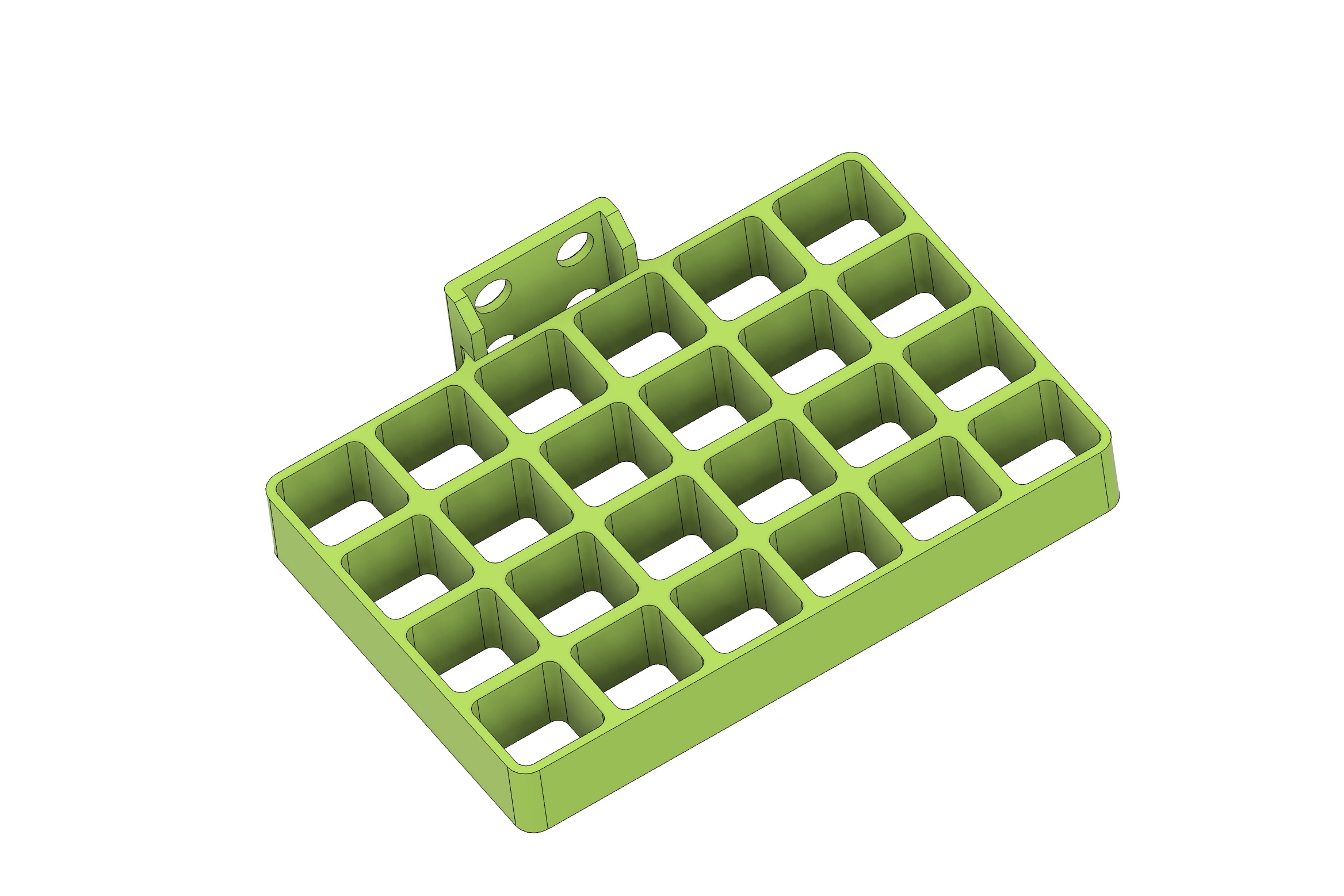 Coral frag grid holder for Tunze magnet by Laurin Obermaier | Download ...