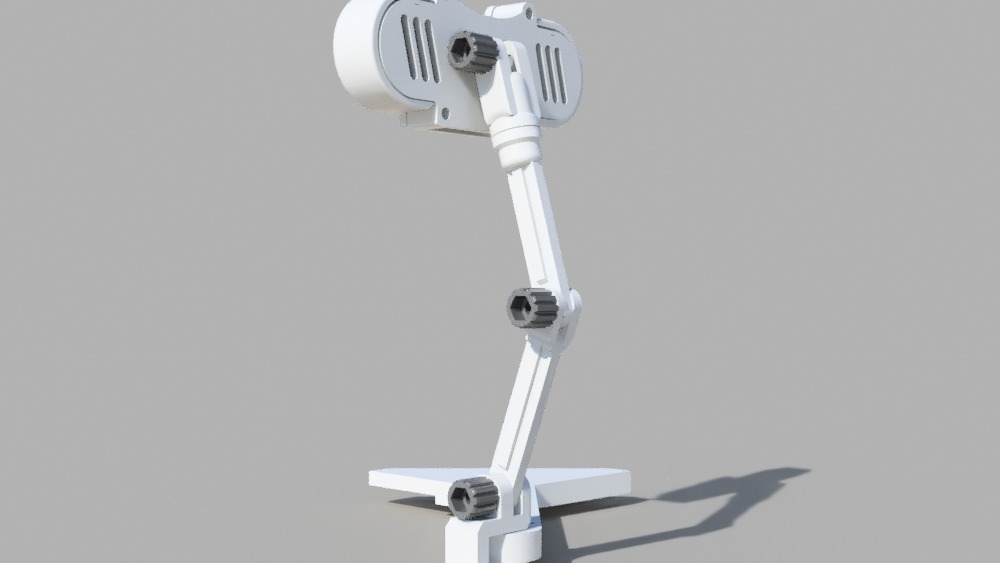 PiCam case with movable arm bed carriage plate holder by salvador ...