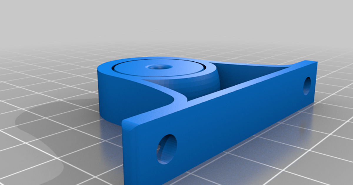 Swiveling Direct Drive Filament Guide by roosteralex82 | Download free ...