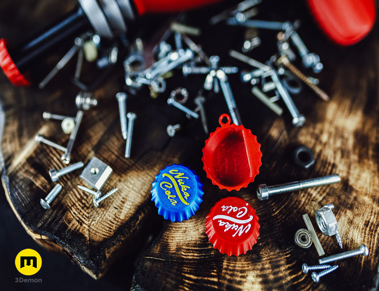 Fallout Nuka Cola Caps by 3Demon | Download free STL model | Printables.com