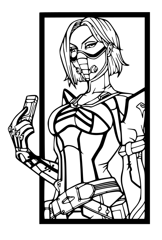 Viper - League of Legends Gaming Room Wall Decor by Jura Švébiš ...