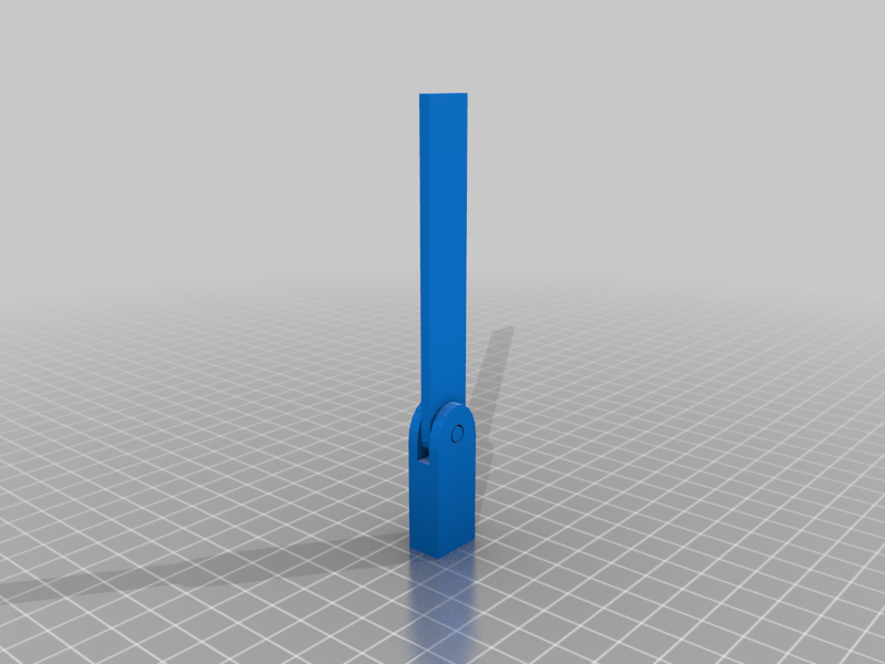 Print-in-place Toy Railroad Gate by roosteralex82 | Download free STL ...