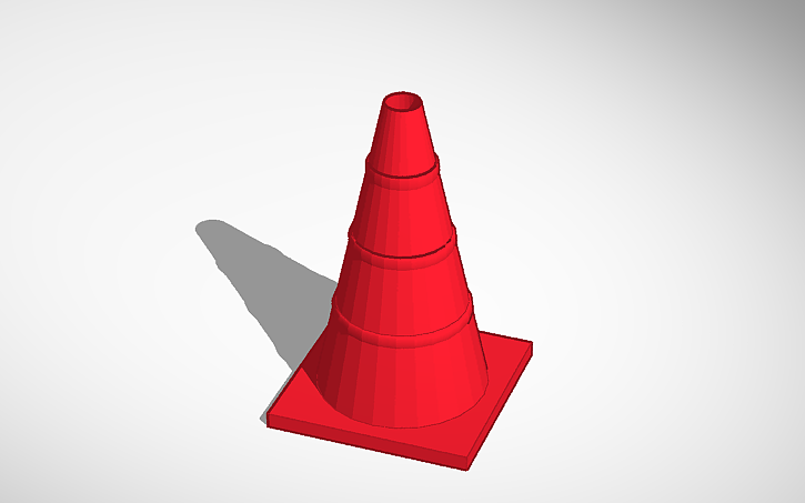 Traffic Cone by Nelson de Matos | Download free STL model | Printables.com