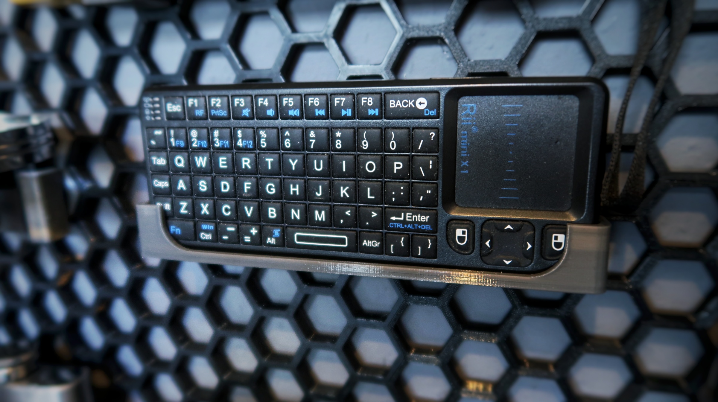 Rii X1 Mini Keyboard Mount for HSW by nuxnik | Download free STL model ...
