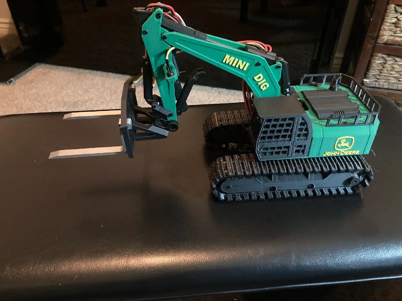 Forklift Attachment for Professor Boots RC Excavator by CJHatz77 ...