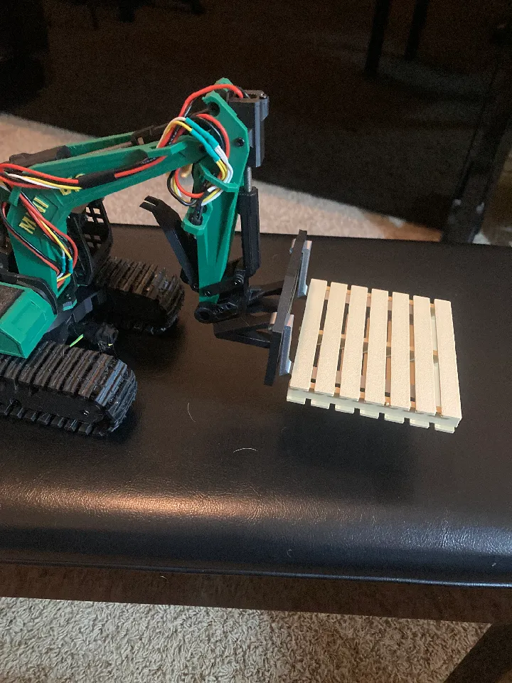 Forklift Attachment for Professor Boots RC Excavator by CJHatz77 ...