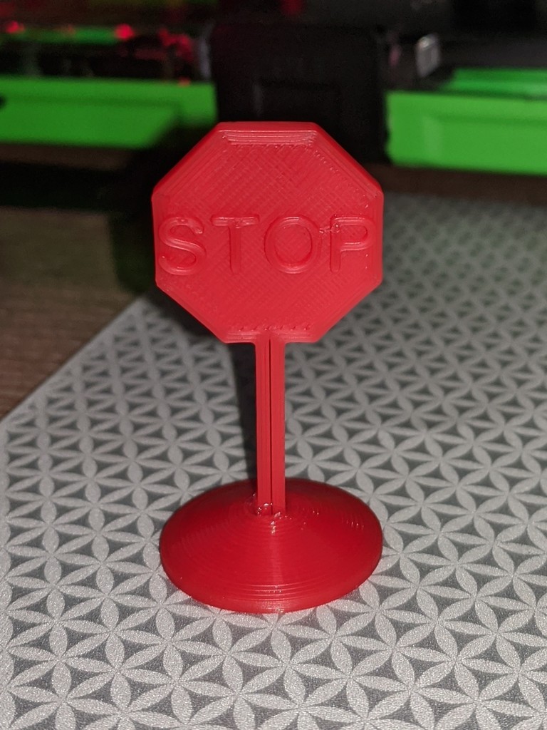 Toy Stop Sign by roosteralex82 | Download free STL model | Printables.com