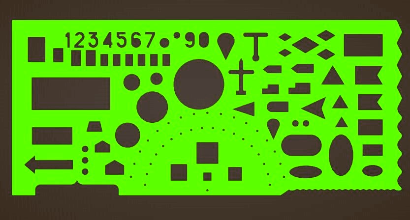 Drawing Templates by craft studio | Download free STL model ...