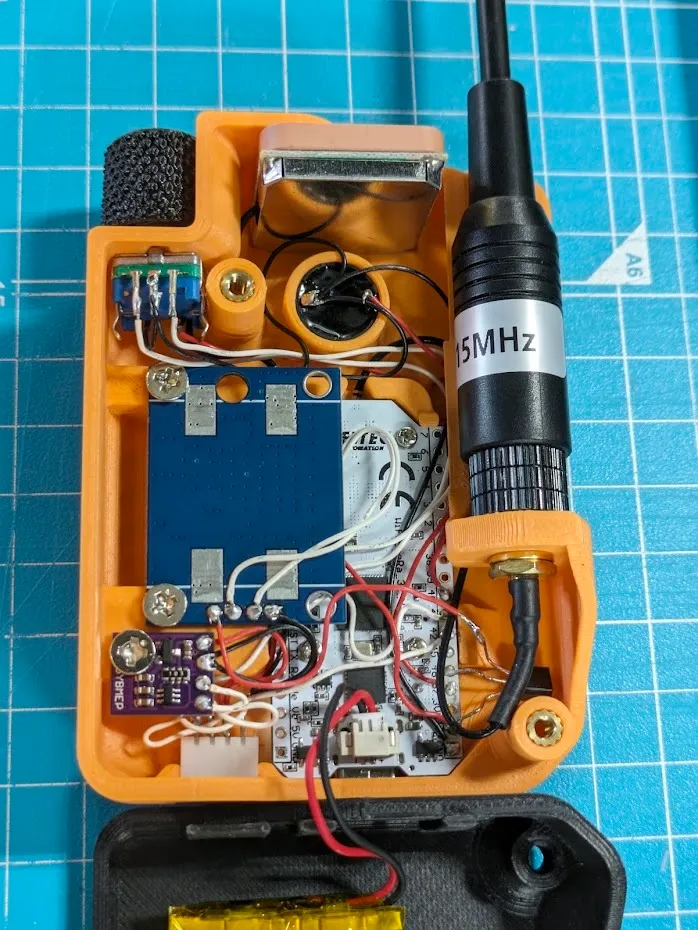 Heltec LoRa32 V3 Meshtastic Case with Encoder/Buzzer/GPS/Environment sensor, M5Stack CardKB ...