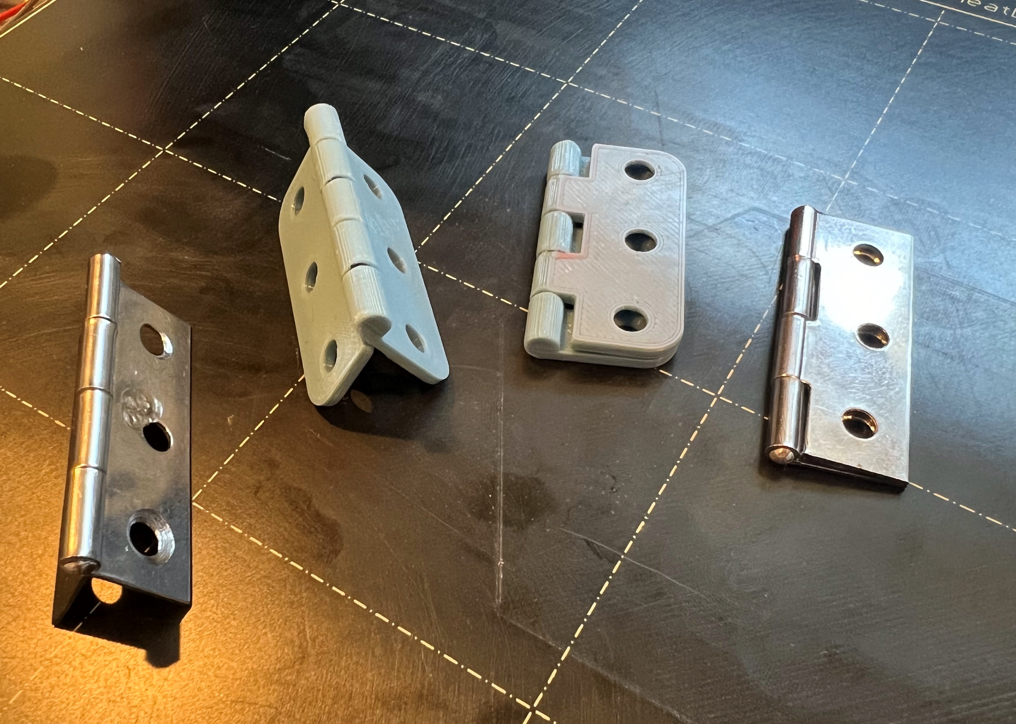 Print-in-Place Simple Hinge (no supports needed) by EcoDad | Download ...