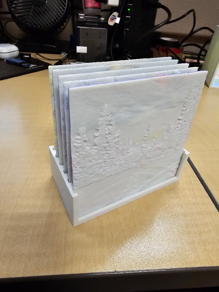 Lithophane Holder by Spotkenyon | Download free STL model | Printables.com