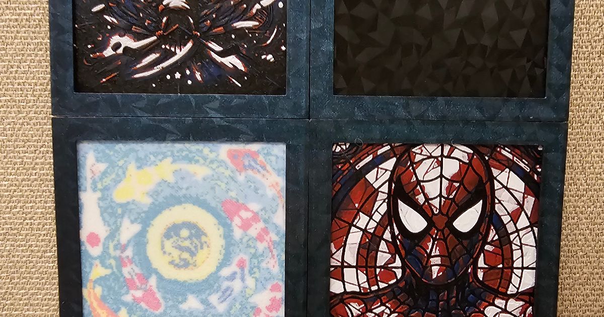 Parametric Interlocking Hueforge Frames by Spotkenyon | Download free ...