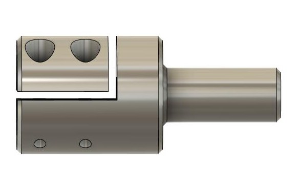 Step-up Shaft Adapter 1/4 to 3/8 inches by PGold | Download free STL ...