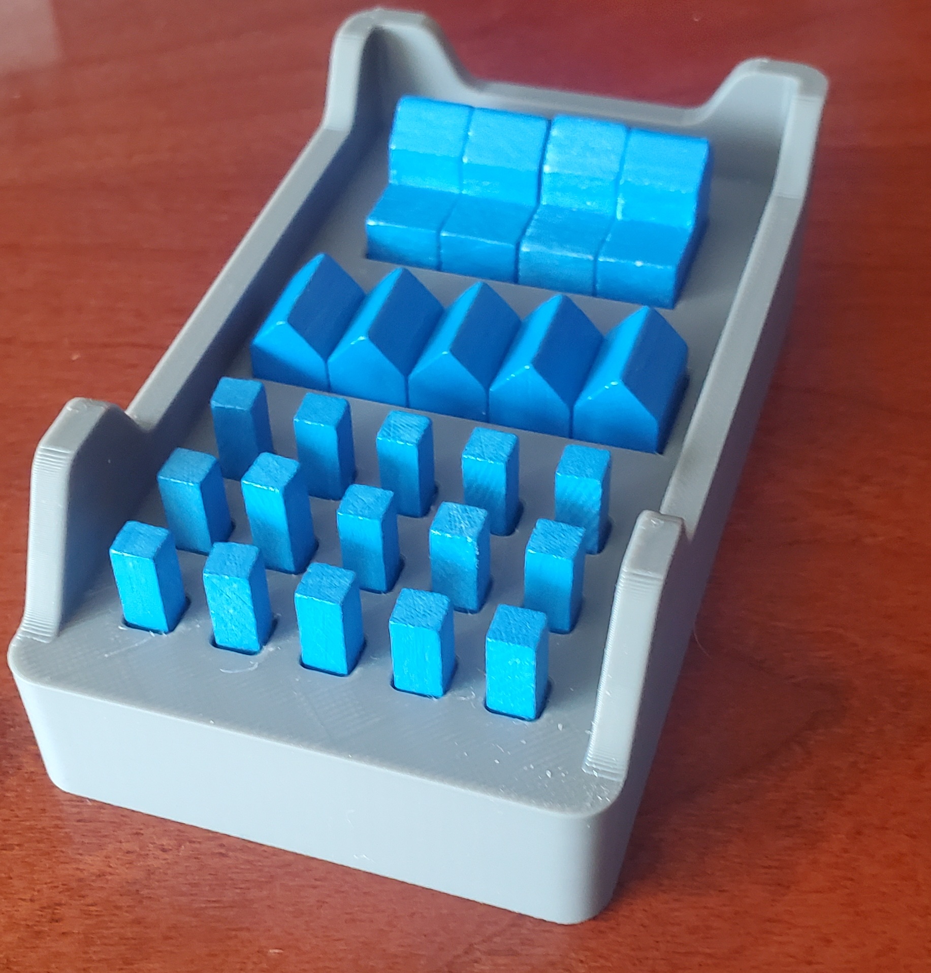Catan Player Pieces Tray 4th Edition+ (parametric) by Paul Harker ...