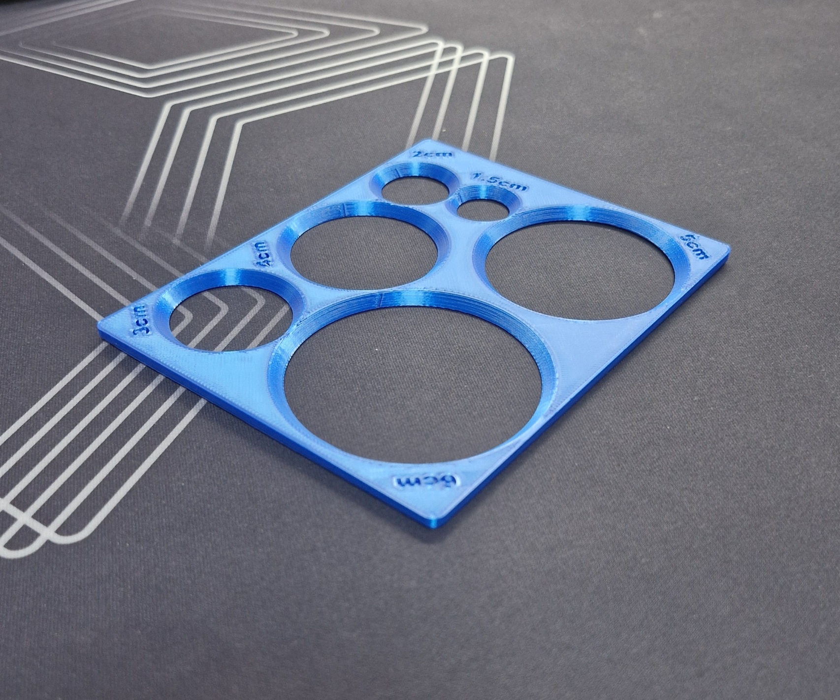 circle tracing ruler by IdanY_13 | Download free STL model | Printables.com