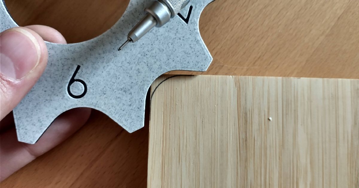 Imperial Radius Template by StollenBrand | Download free STL model ...