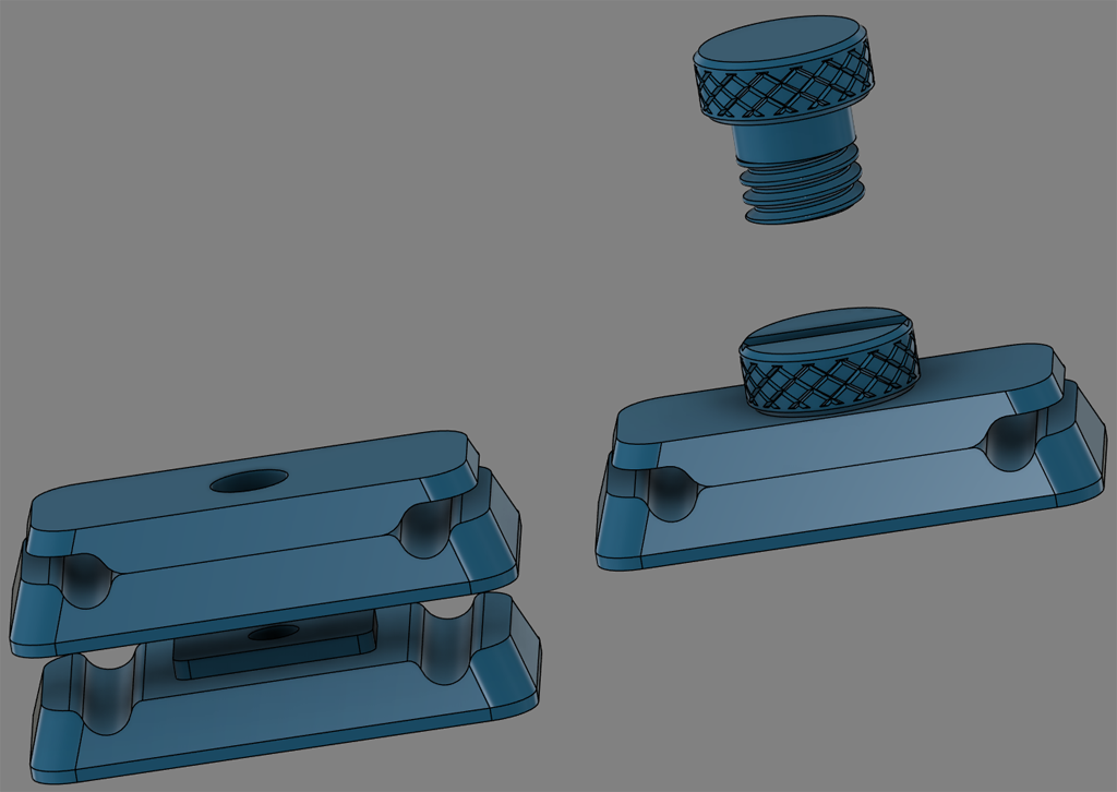 Controller Cable Strain Relief Clamp by mcrane | Download free STL ...