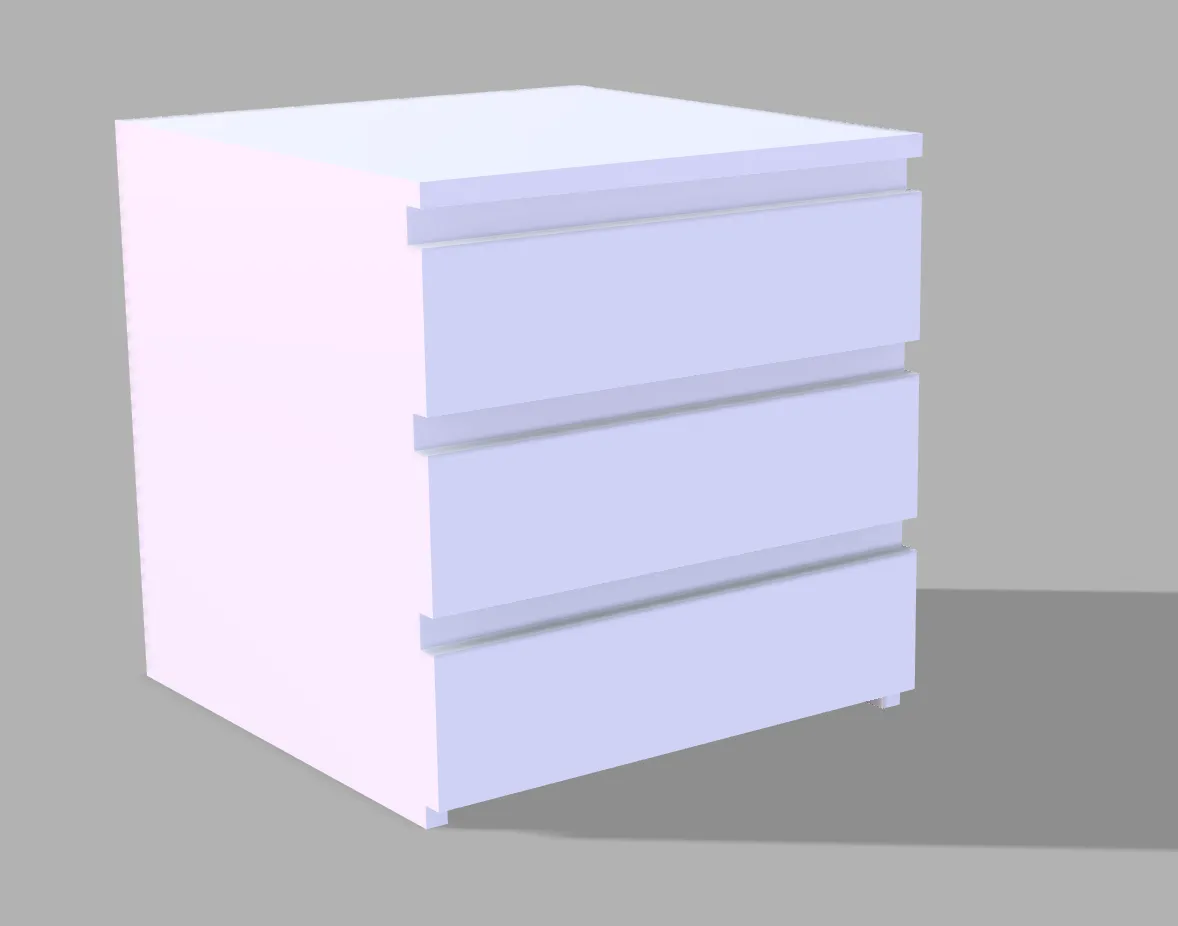 bedside table by Capy Bara | Download free STL model | Printables.com