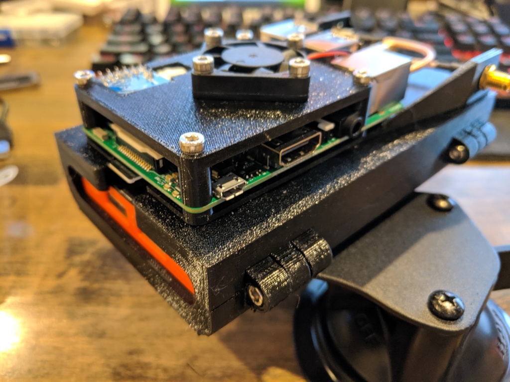 Stratux RAM Mount by cptjellybeans | Download free STL model ...