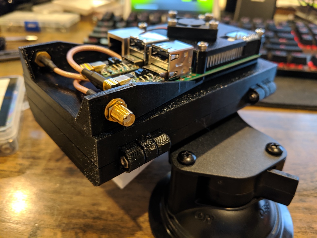 Stratux RAM Mount by cptjellybeans | Download free STL model ...
