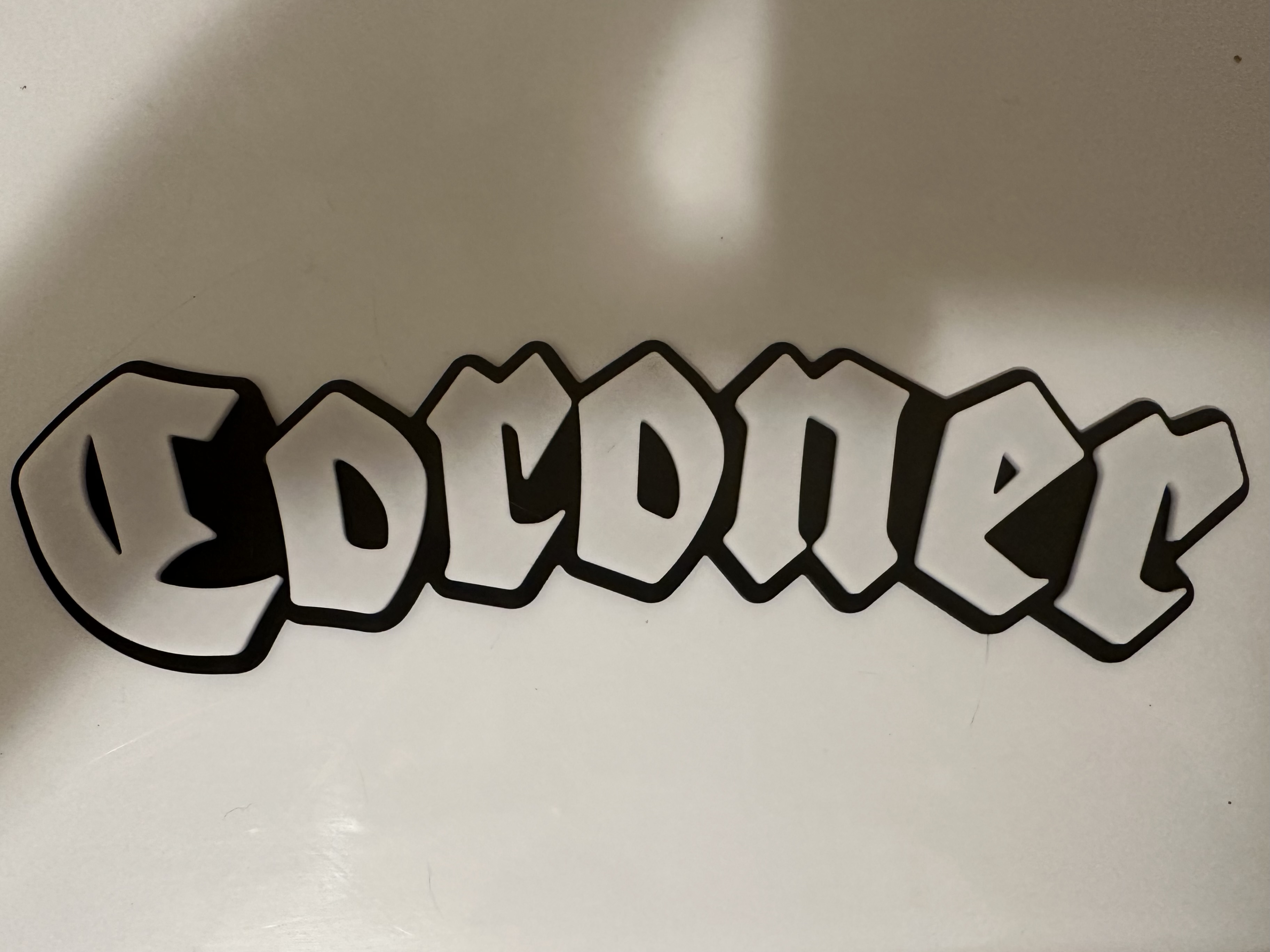 Coroner Band Sign by EJinGA | Download free STL model | Printables.com