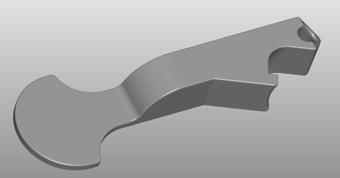 Key fob Bottle and Shopping-Cart opener by McM | Download free STL ...