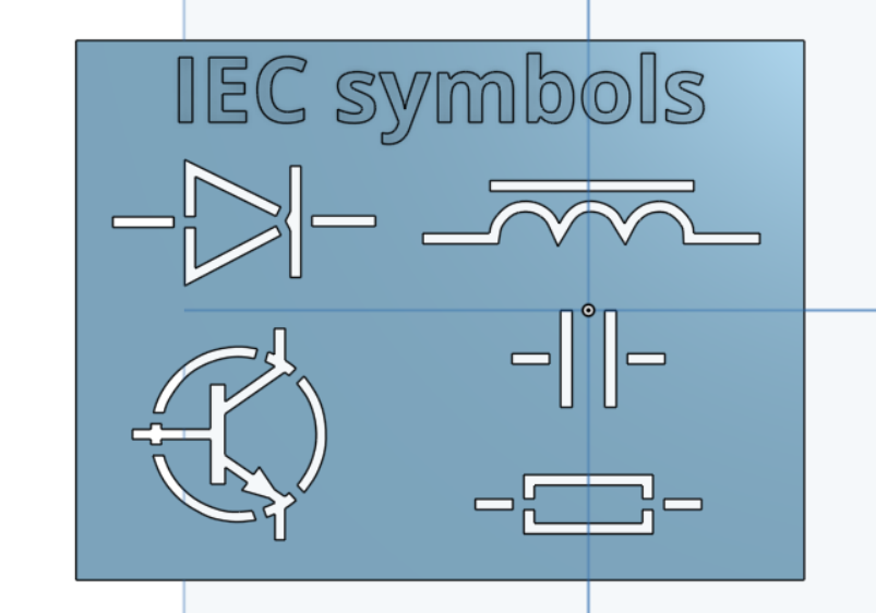 IEC symbols template / předloha elektrotechnických značek by Adam Fuchs ...