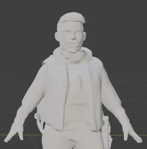 Sci Fi Character No Helmet by Toast123 | Download free STL model ...