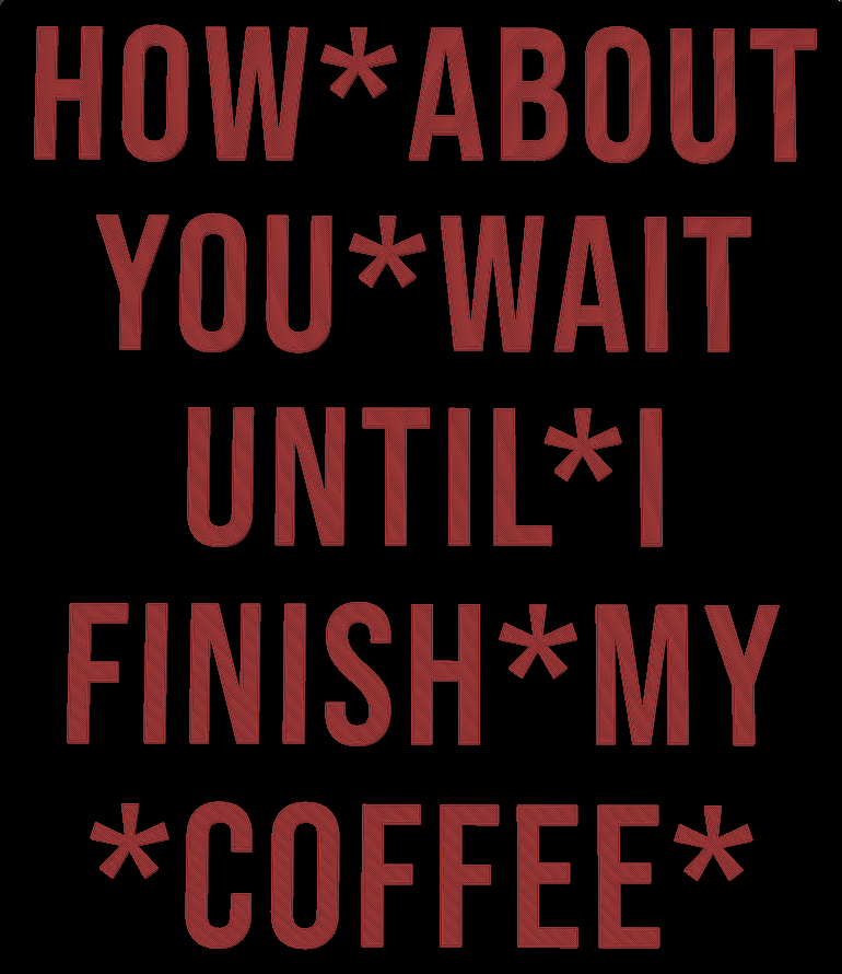 Coffee by C@LSIFERE | Download free STL model | Printables.com