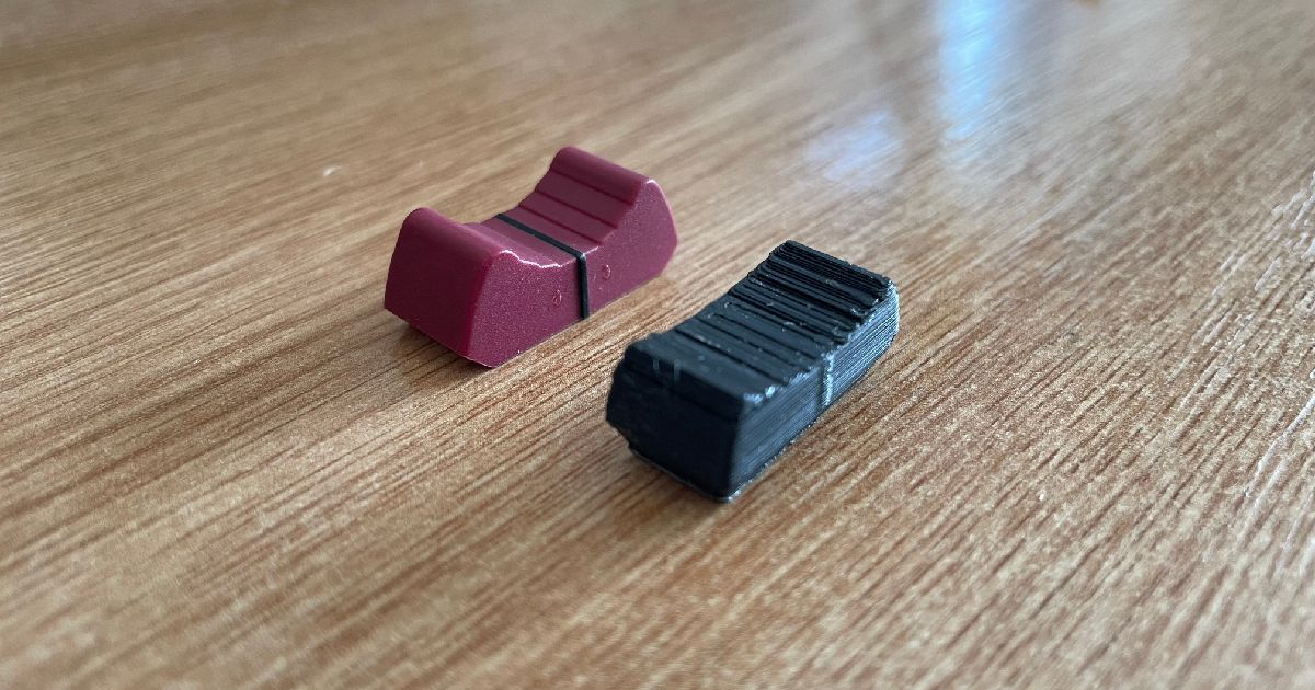 18mm Fader Cap by Magathery | Download free STL model | Printables.com