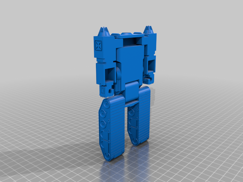 Decepticon Tank (transformable, single print, no support material) by ...